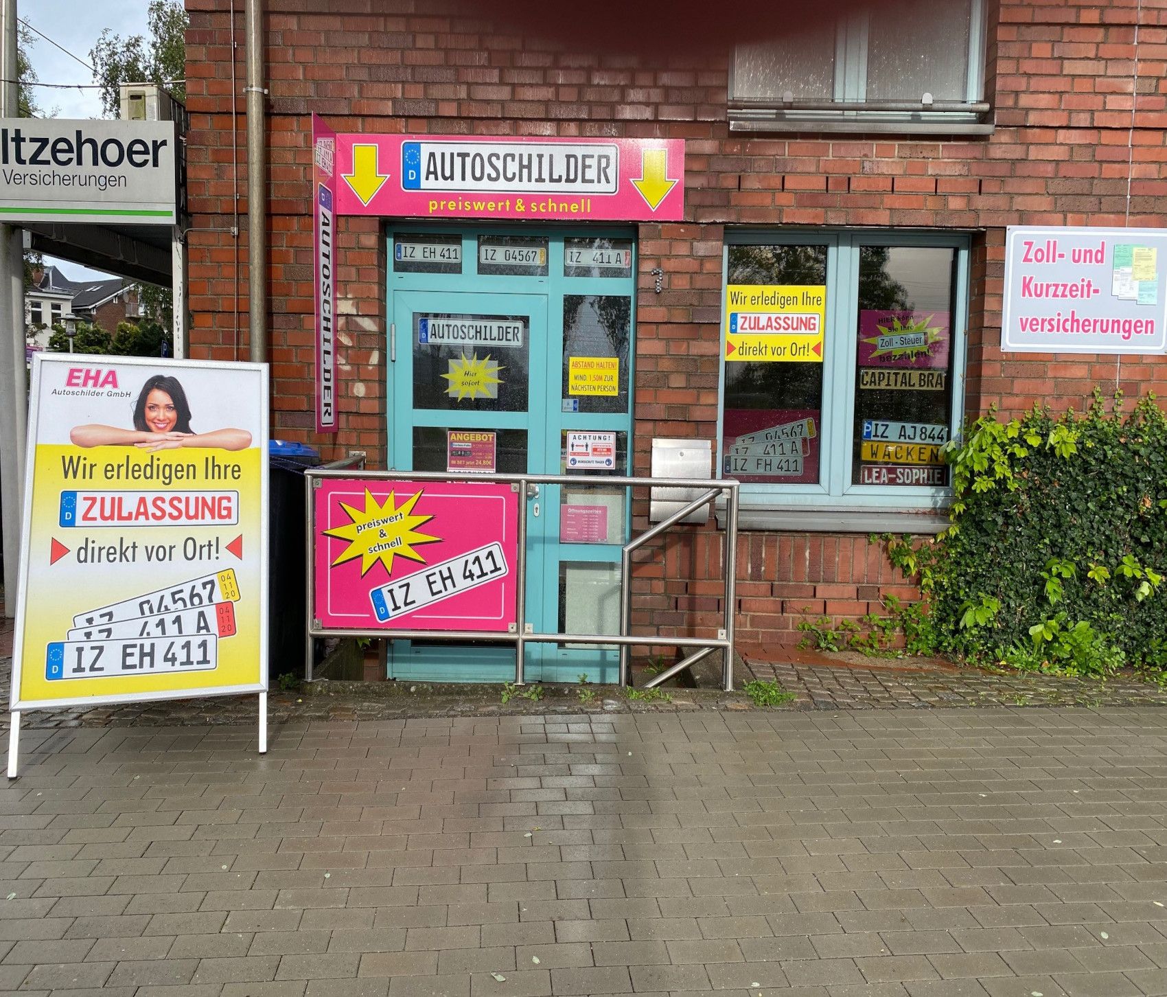 Niederlassungen der EHA Autoschilder GmbH
